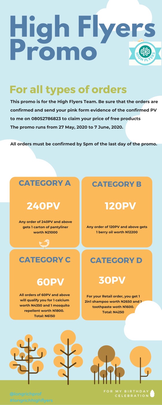 Freebies from Longrich High Flyers – Prince of Peace Publications